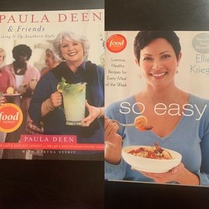 Food Network | Kitchen | Set Of 2 Food Network Cookbooks | Poshmark